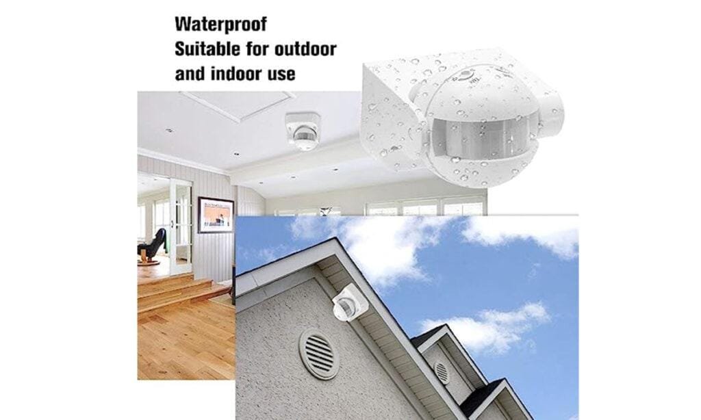 AC 220V-240V 180 Degree Outdoor IP44 Security PIR Infrared Motion ...